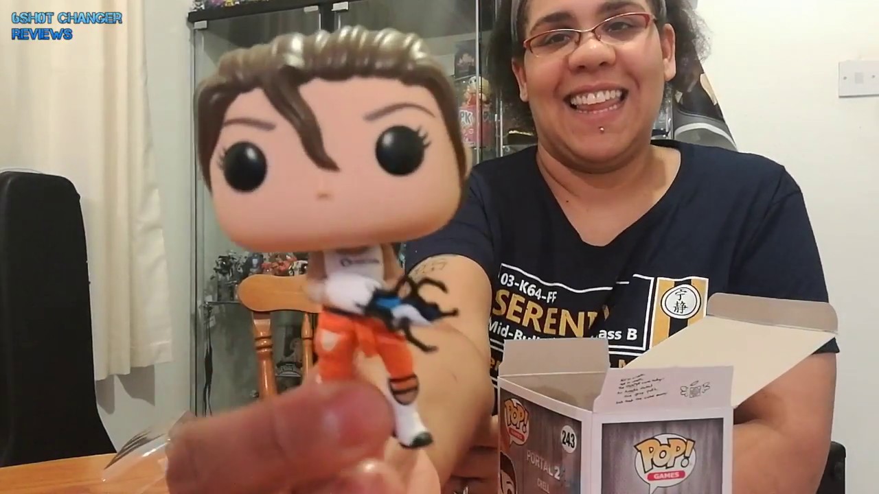 Funko Games: 243 - Portal 2 Chell Funko Pop Vinyl - YouTube