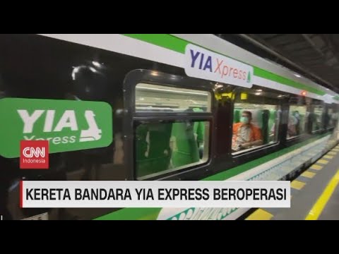 Kereta Badara YIA Express Beroperasi - YouTube