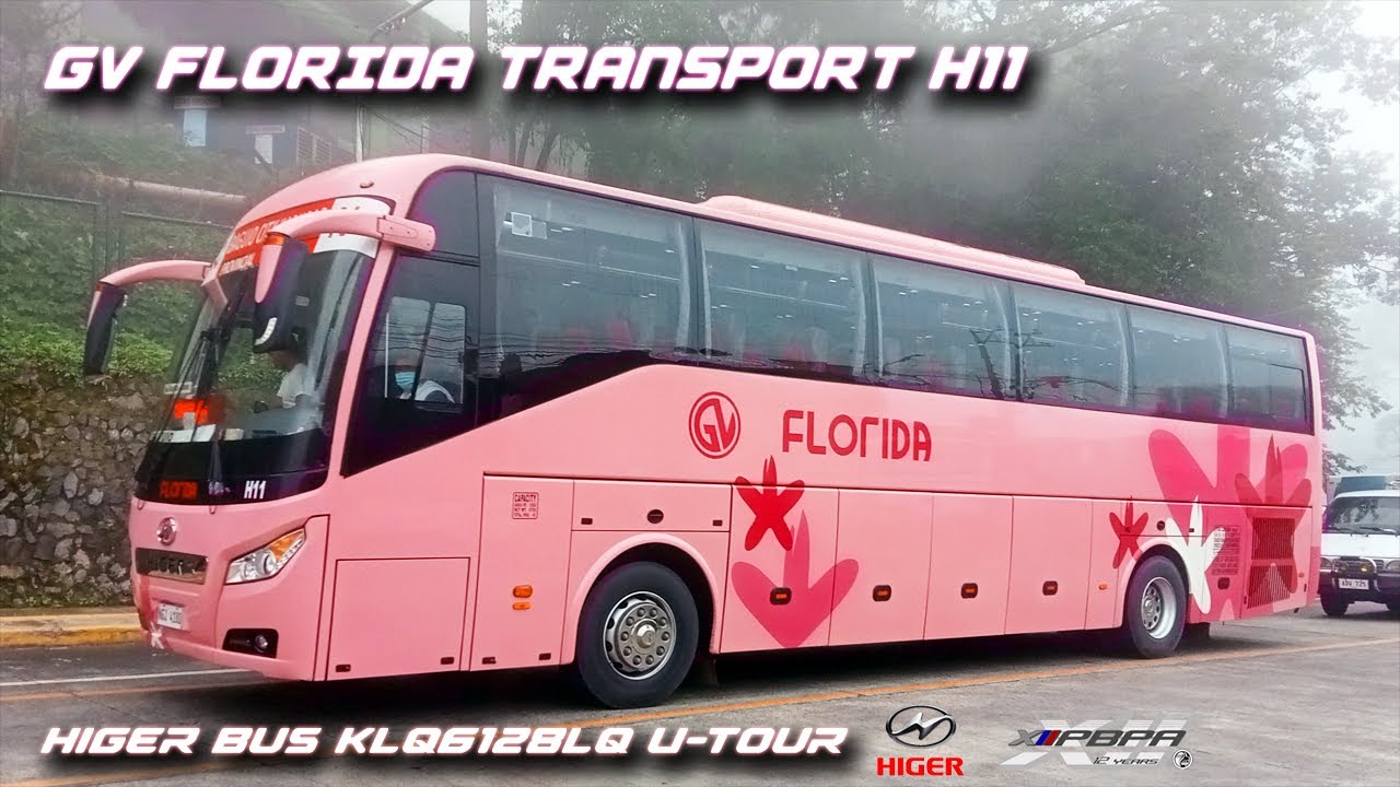 GV FLORIDA TRANSPORT HIGER KLQ6128LQ U-TOUR | BUS FEATURE - YouTube