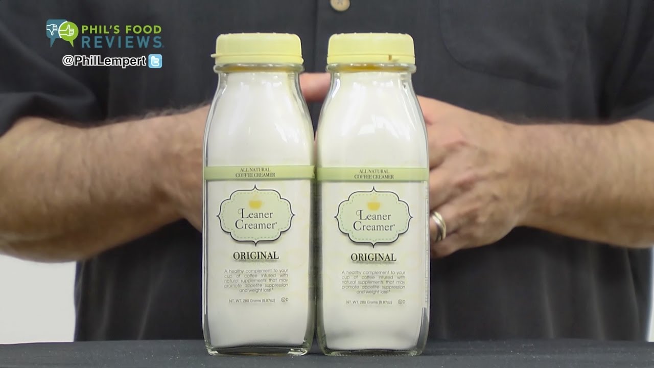 Leaner Creamer Coffee Creamer Original - YouTube