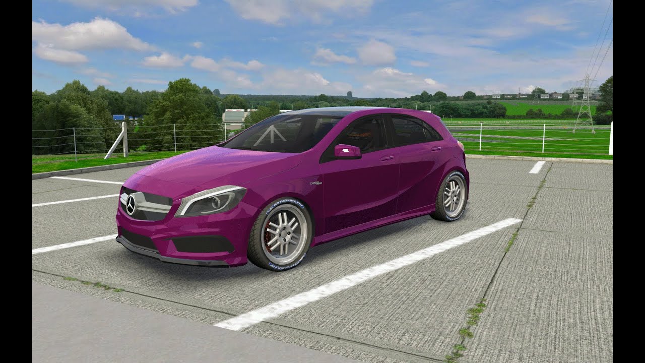 Mercedes Benz A45 AMG- Mod LFS - YouTube