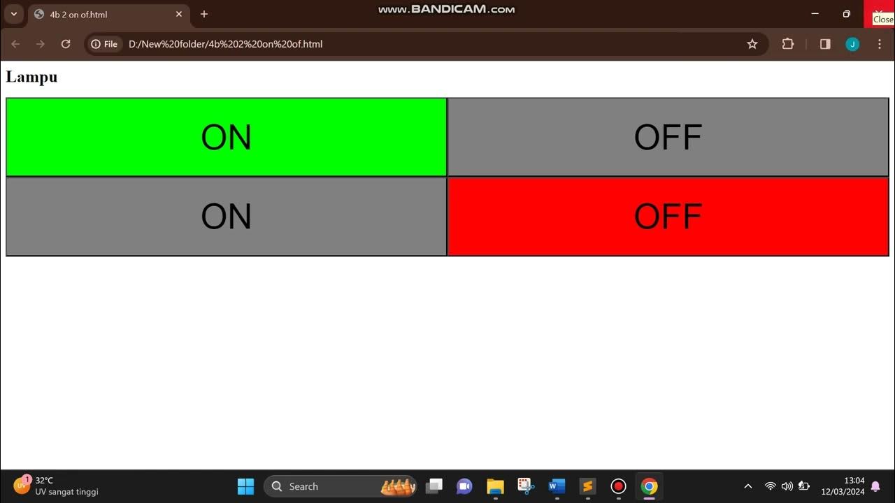 Tugas Dasar Html Css Java Script Youtube