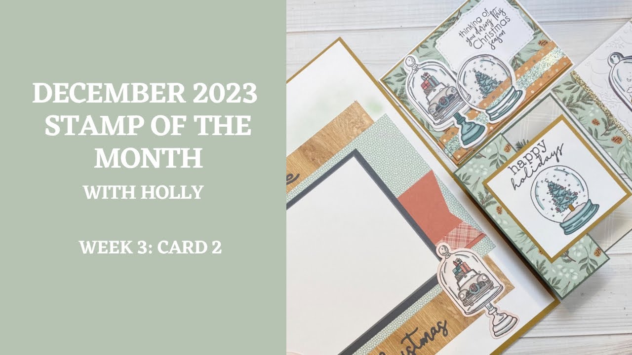 Week 3: December 2023 Stamp of the Month with Holly - YouTube