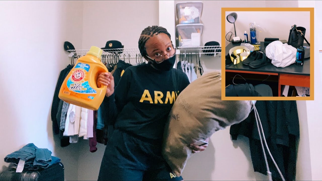 Cleaning My Dorm Room | Jasmine Valentine - YouTube