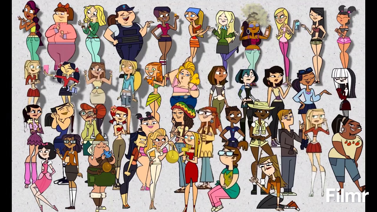 My top 42 girls of Total Drama - YouTube