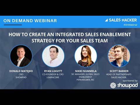 How to Create an Integrated Sales Enablement Strategy for Your Sales ...