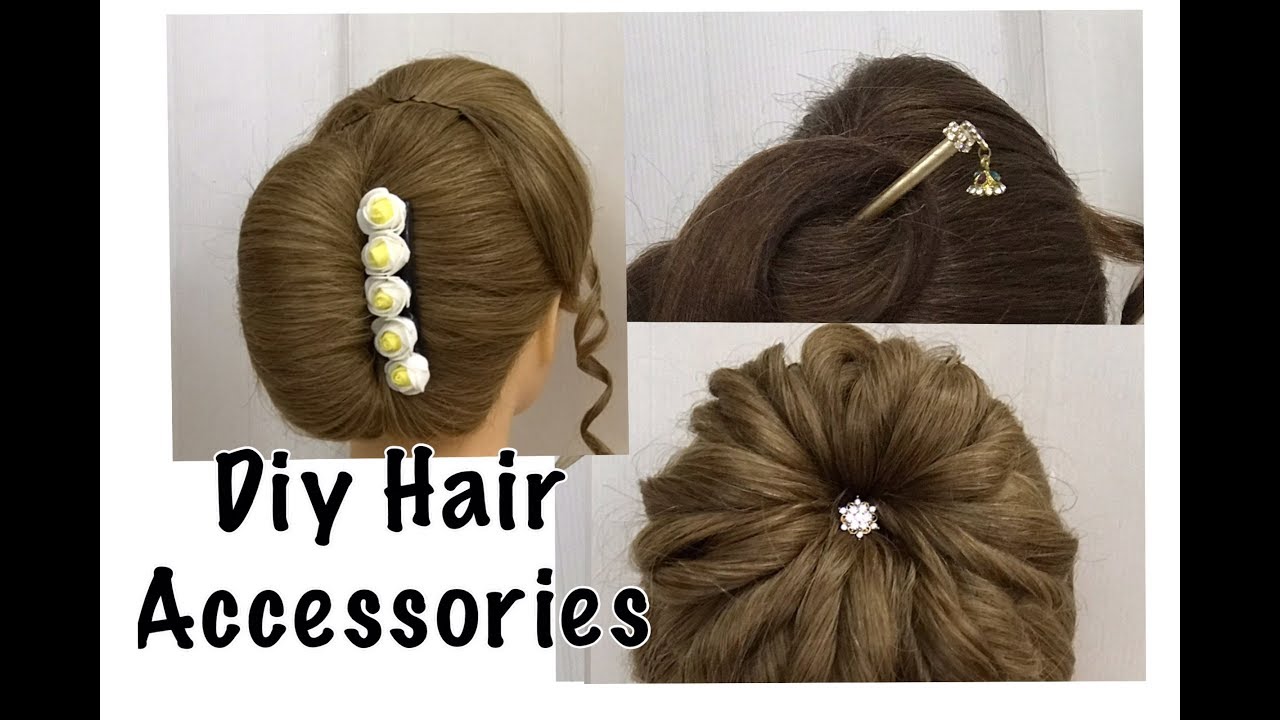 DIY Hair Hacks | Hair Accessories, Hairstyles for Girls - YouTube