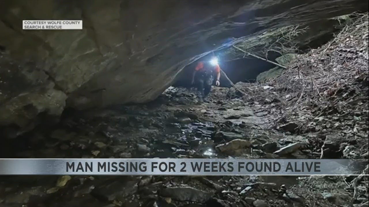 Man missing for two weeks found alive in Kentucky - YouTube