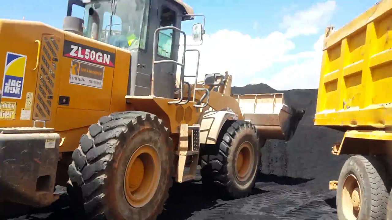 XCMG ZL50 GN WHEEL LOADER - YouTube