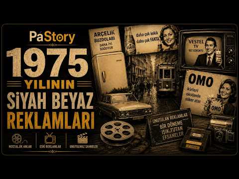 Siyah-Beyaz 1975 Reklamları | Retro TV Reklam Kuşağı (Bölüm 5) #SiyahBeyaz #EskiReklamlar #Nostalji