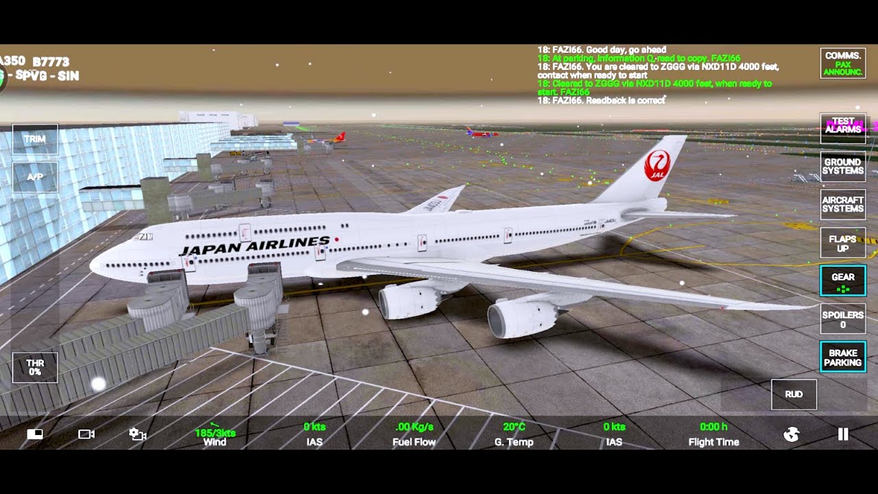 RFS PRO - Real Flight Simulator/ Tokyo to Osaka/ Boeing 747/ Full ...