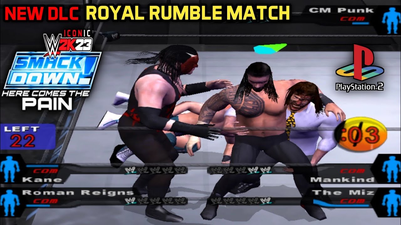 WWE HCTP PS2 mod | Smackdown Here Comes The pain 2k23 mod | hctp mod ...