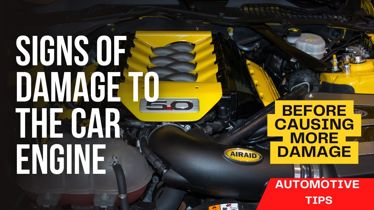 Signs of Damage to the Car Engine 03 - YouTube