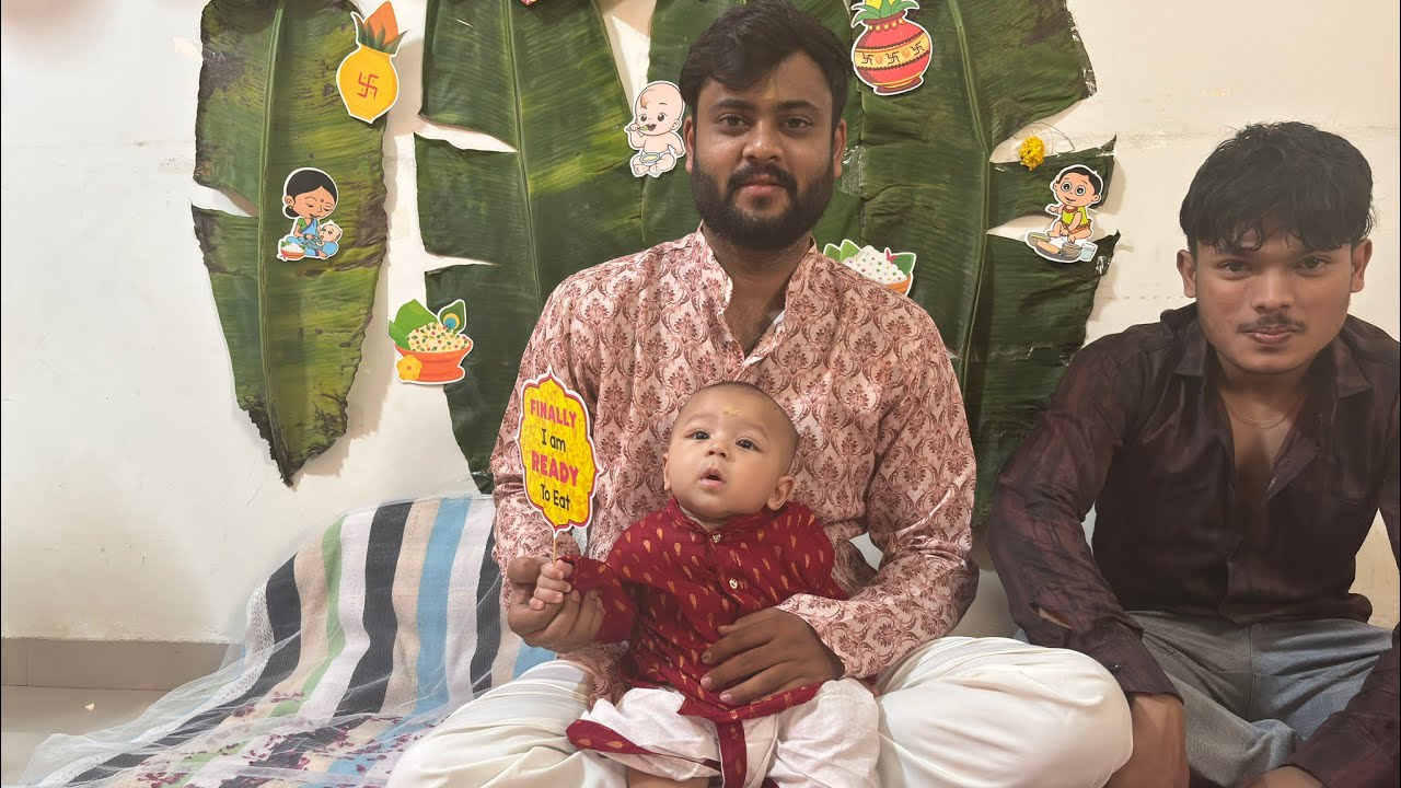 Avyukt’s 1st Rice Ceremony | Annaprashan - YouTube