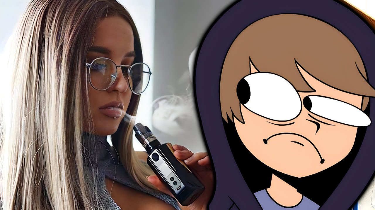 HER VAPE EXPLODED - YouTube