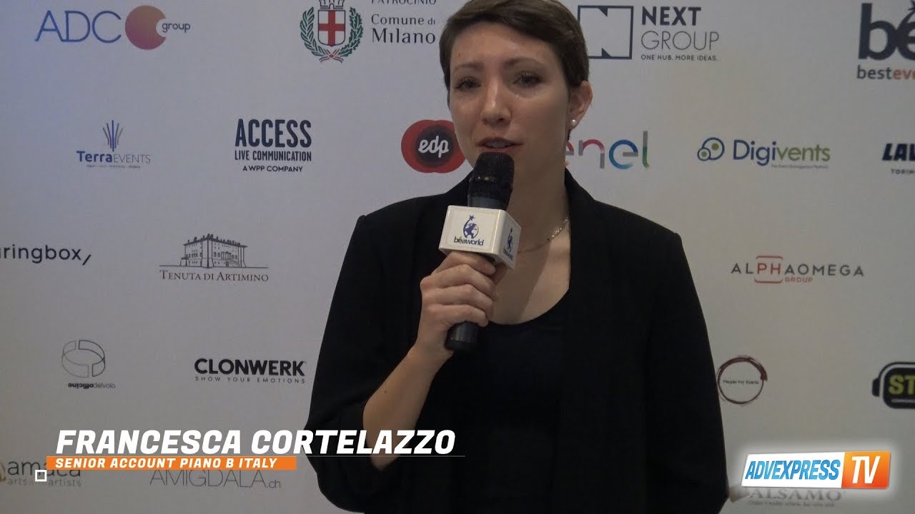 Bea World 2019: Francesca Cortelazzo - Senior Account Piano B Italy ...