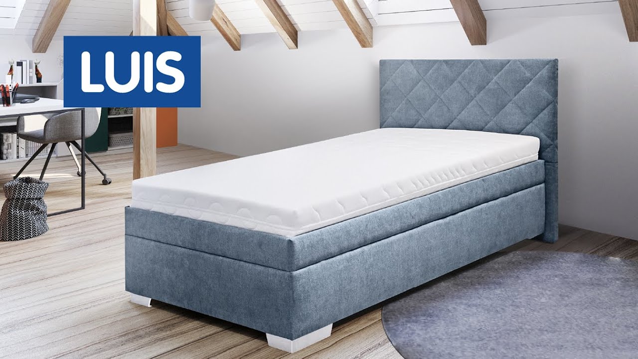 OKAY NÁBYTEK | Postel Luis - YouTube