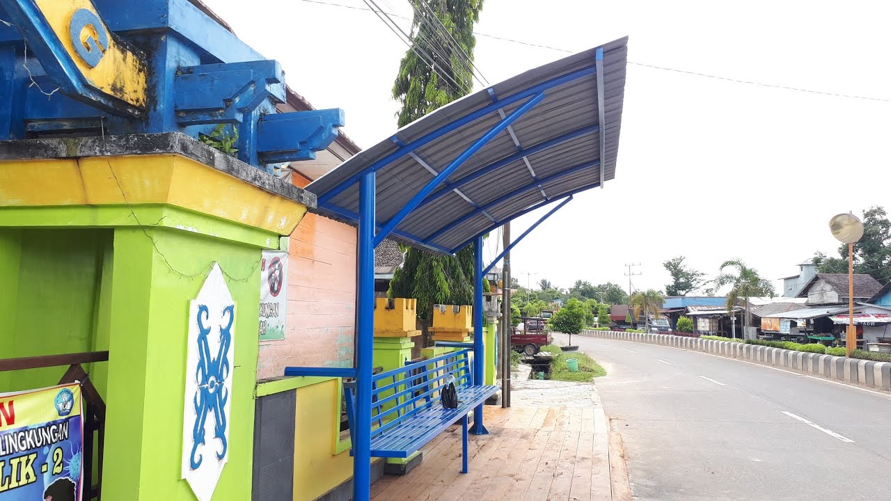 Referensi Halte Sekolah dengan Model Sederhana #112 - YouTube