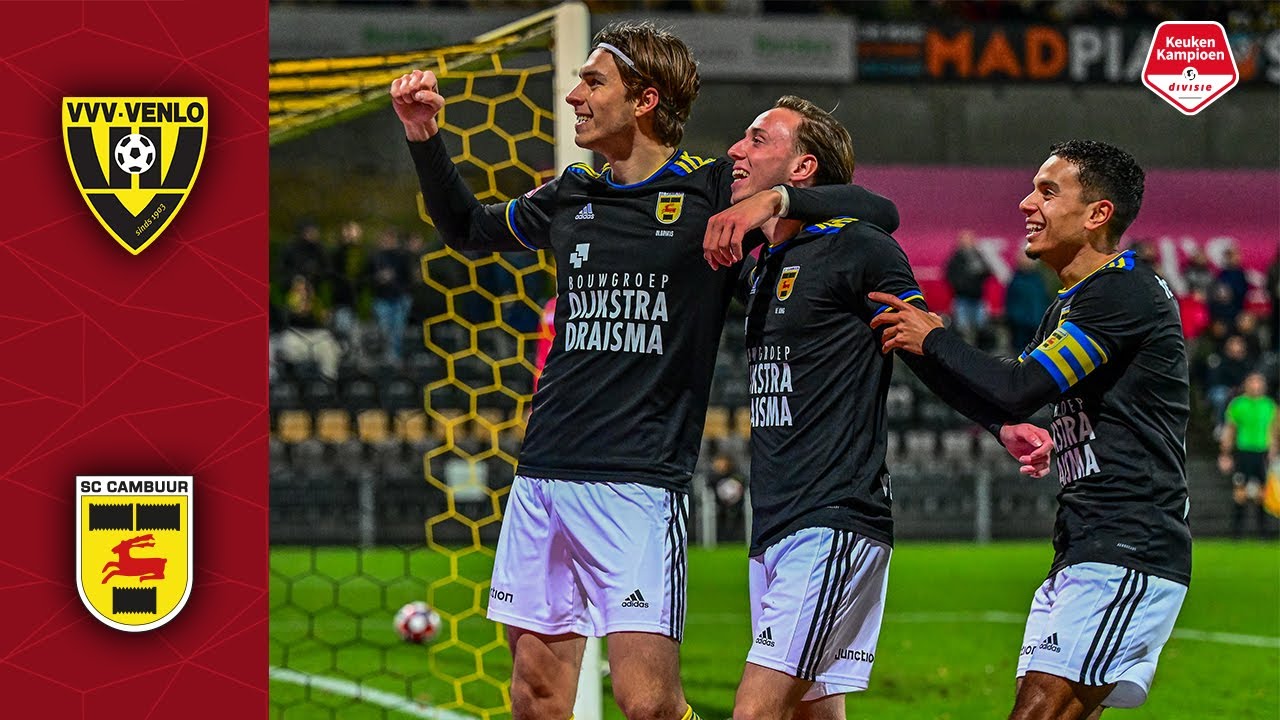 Samenvatting VVV-Venlo - SC Cambuur (24-11-2023) - YouTube