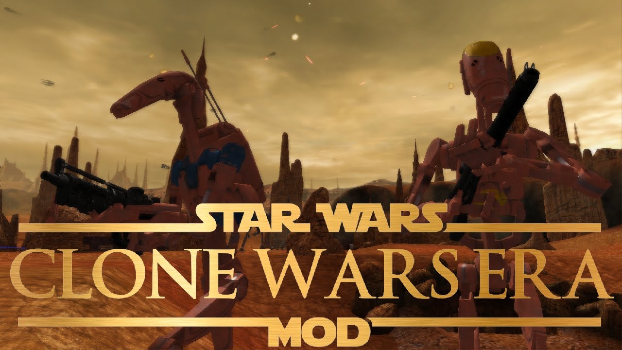 Star Wars Battlefront 2 Mods: Clone Wars Era Mod - Geonosis (CIS) - YouTube