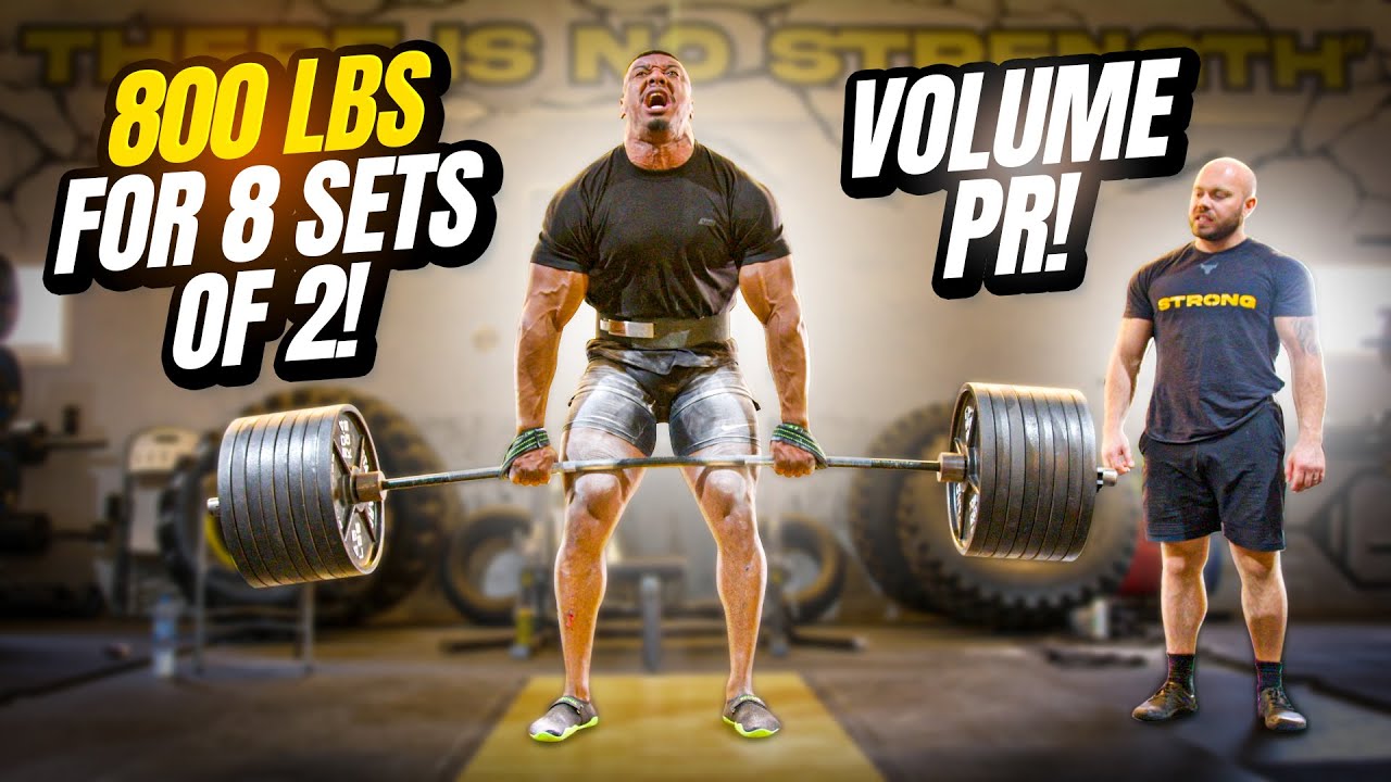 LET'S GO! 800 LBS FOR MORE REPS THAN I HAVE EVER DONE! - YouTube