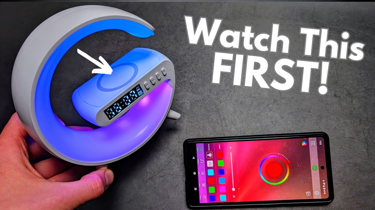 G Smart Light TIPS & TRICKS ( How to Use it ) Sound Machine G63 Speaker ...