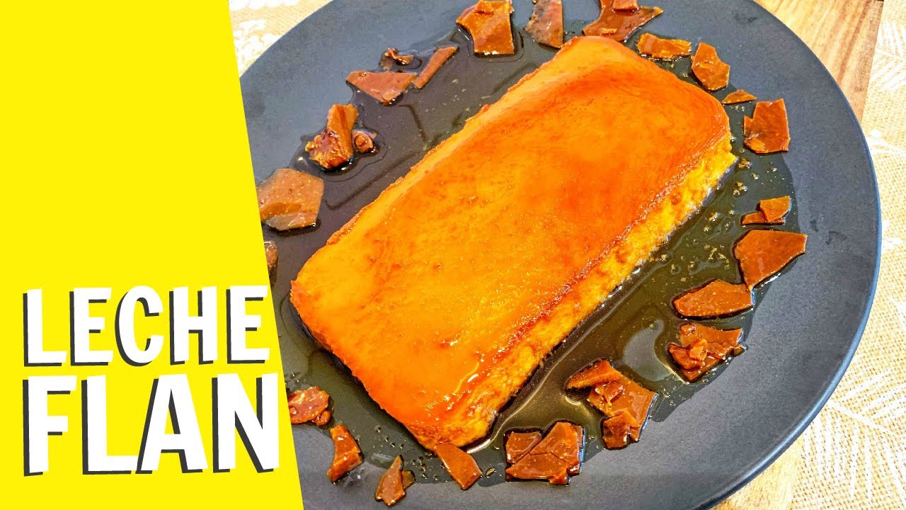 LECHE FLAN (USING RICE COOKER OR OVEN) - YouTube