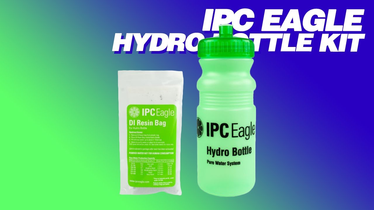 Super Useful: IPC Eagle Hydro Bottle Kit - YouTube