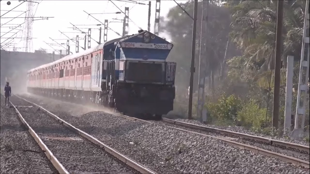 MEGA COMPILATION ! Presenting 30 Top Express Trains All With LHB ...