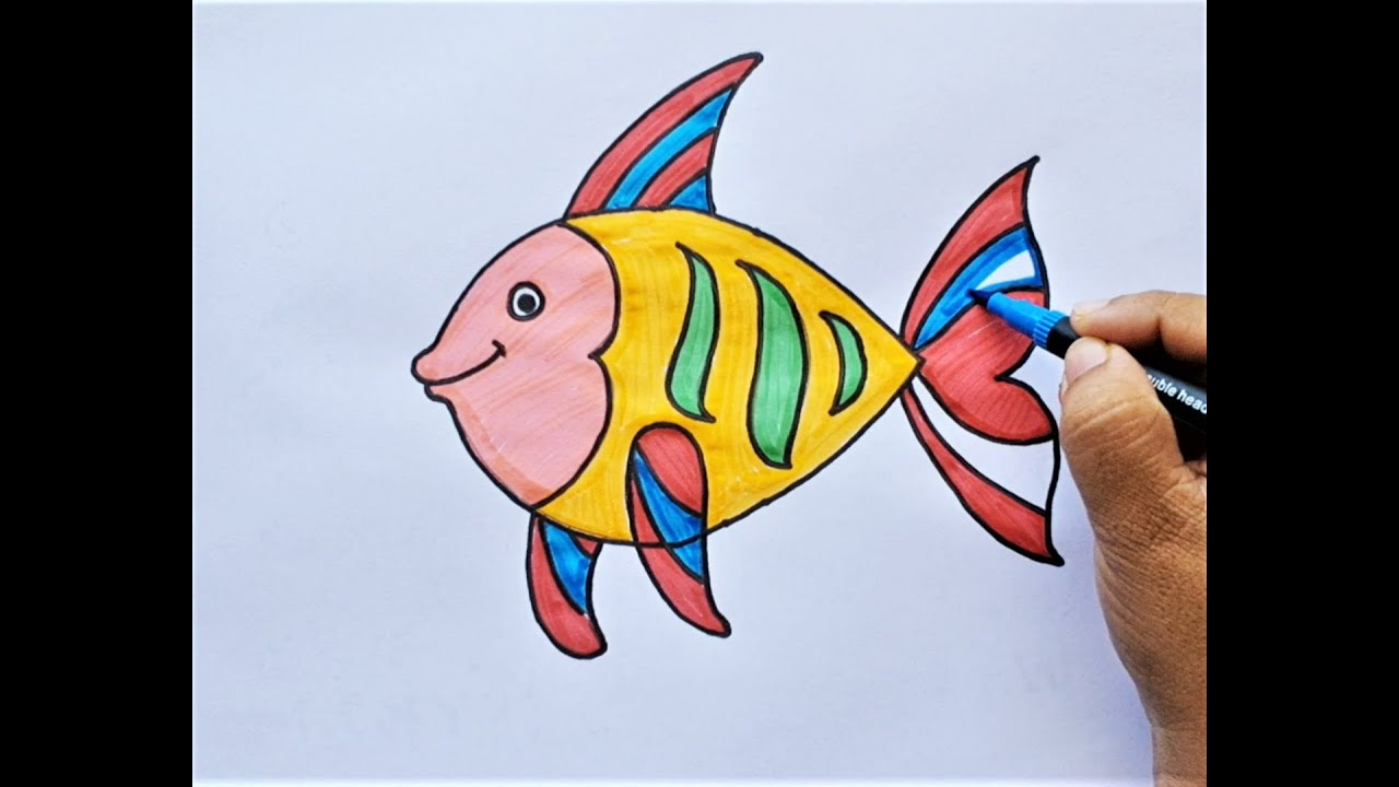 How to Draw Fish: Let's Get Fin-tastic with Fishy Fun for Kids and ...