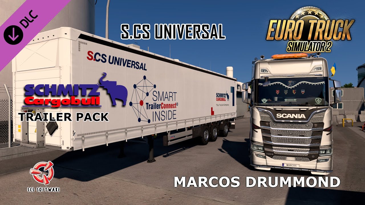 ETS 2 - Schmitz Cargobull Trailer Pack - 1 Trailers Schmitz Cargobull S ...