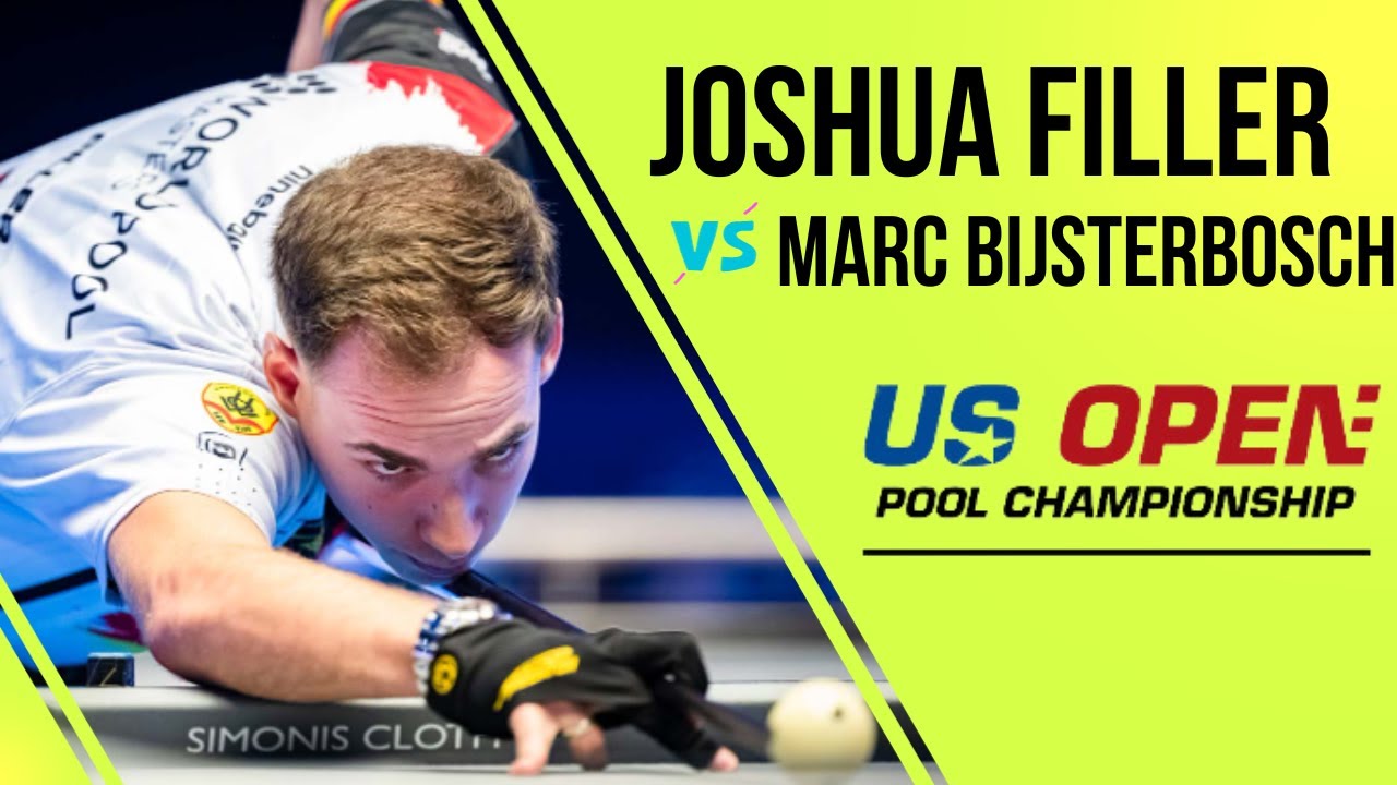 Joshua Filler vs Marc Bisjterbosch | 2023 US Open Pool Championship ...