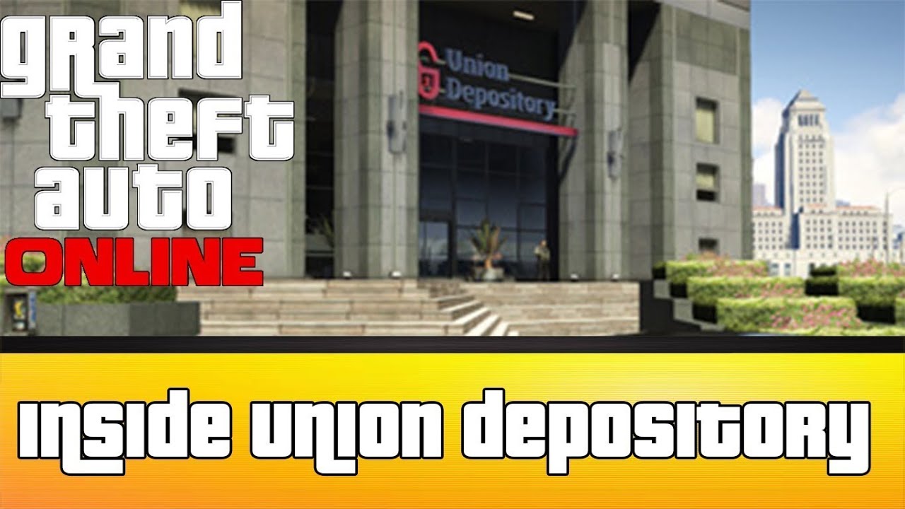 GTA Online how to get in Union Depository (Secret Garage) - YouTube