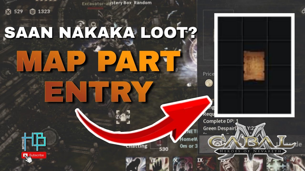 Saan makaka hunt ng Map Part Entry? - YouTube