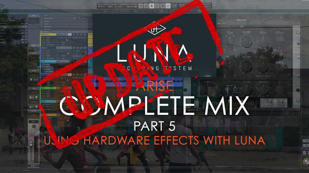 Luna 1.0.8 (UPDATE) - using hardware with Universal Audio's Luna - YouTube