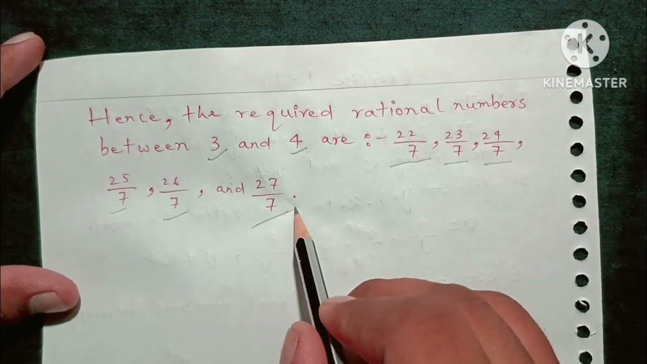 CH.1.Number System Exercise 1.1 Problem 1&2 - YouTube