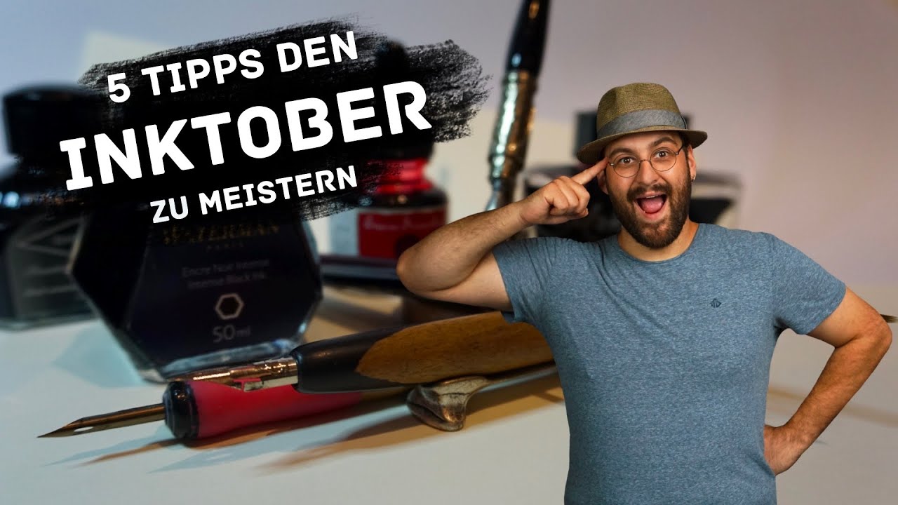 Inktober survival guide // so meistert ihr den Inktober // - YouTube