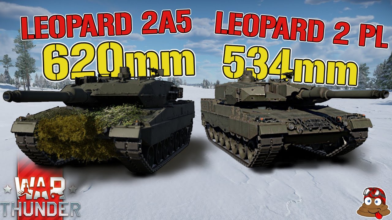 Durchschlagskräftiges Dream Team - Leopard 2A5 und Leopard 2 PL | War Thunder - YouTube