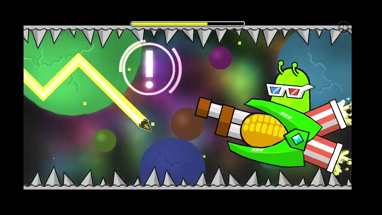 Geometry Dash Pop Corn Level (Pop Corn By Booglee) - YouTube