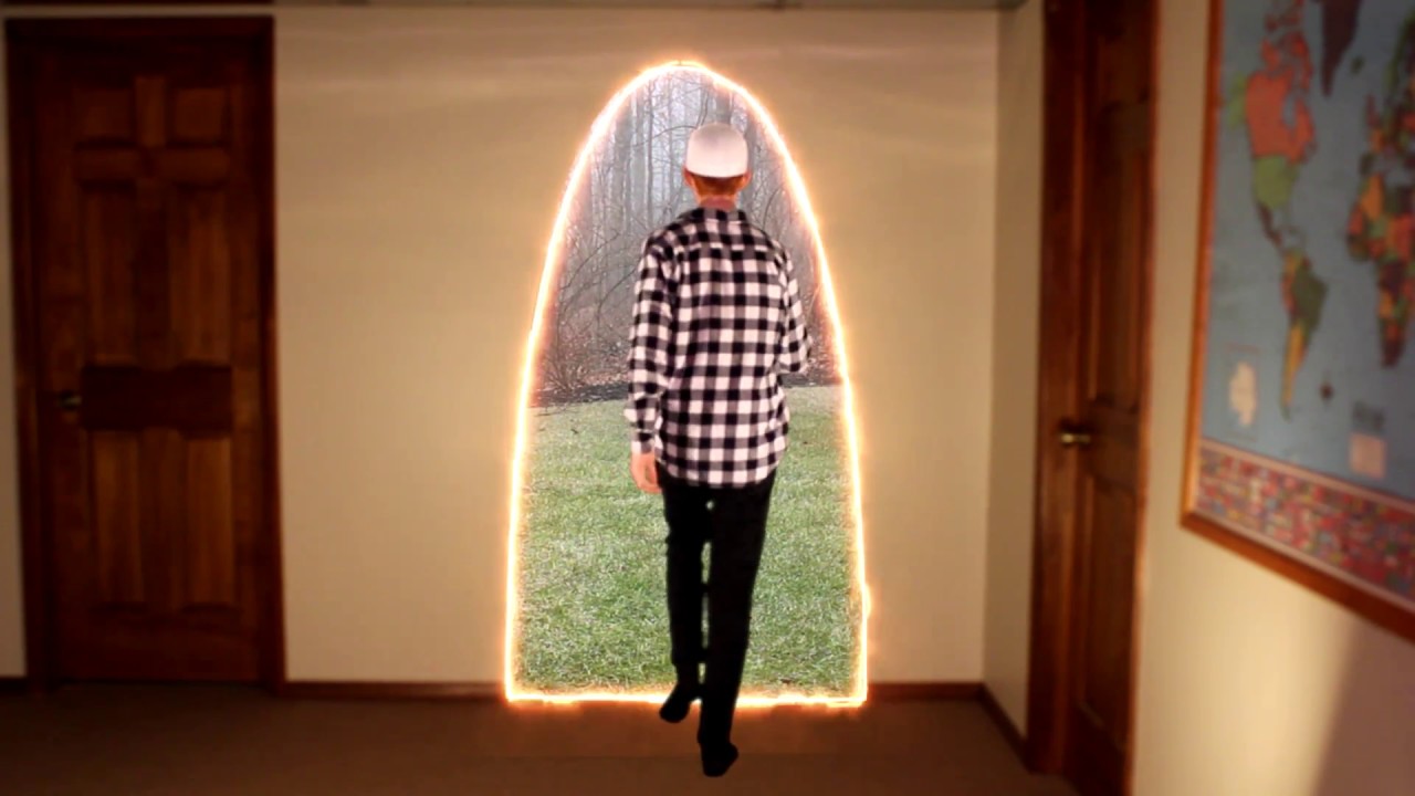 how to create a portal in after effects - YouTube