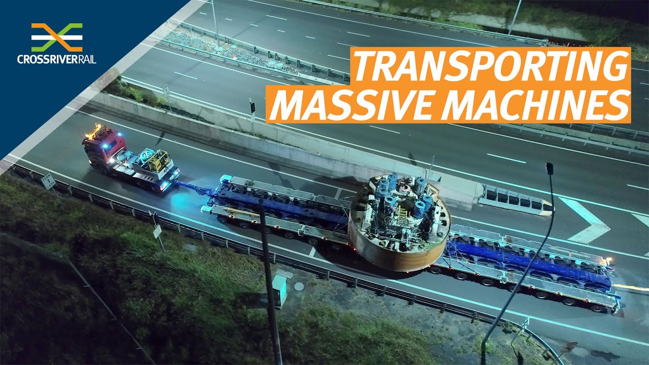 How To Transport Massive Machines - YouTube