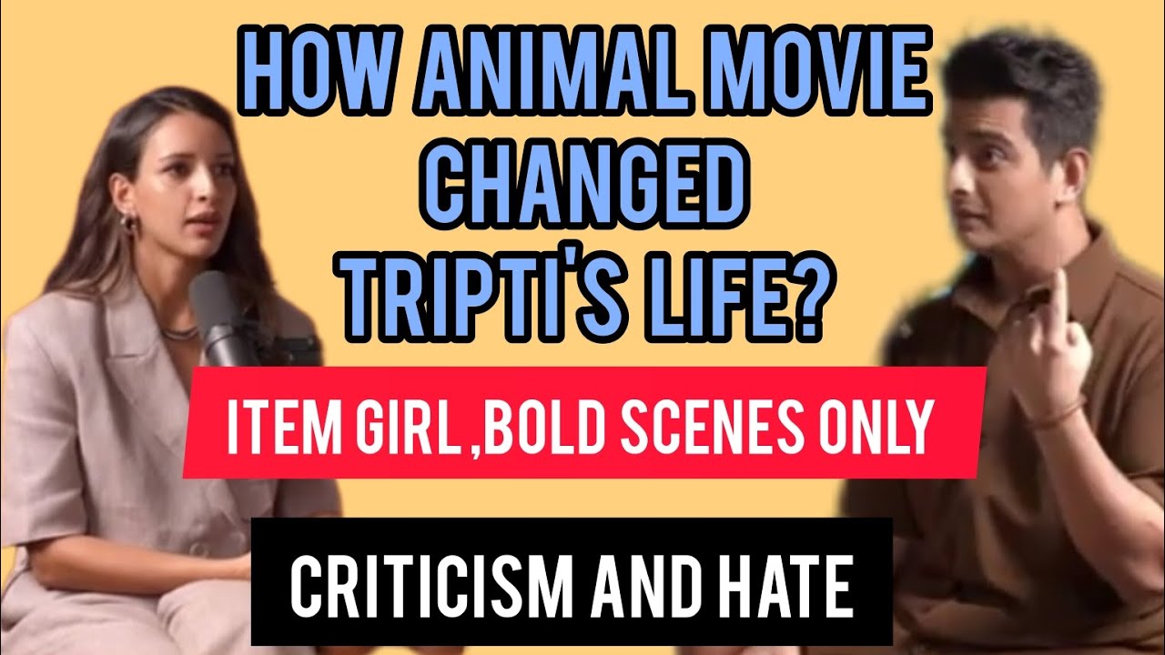 Tripti Dimri life after Animal | Tripti Dimri emotional breakdown😱 Bollywood misusing tripti ...