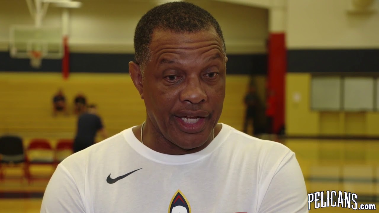 Pelicans Practice: Alvin Gentry 10-3-18 - YouTube