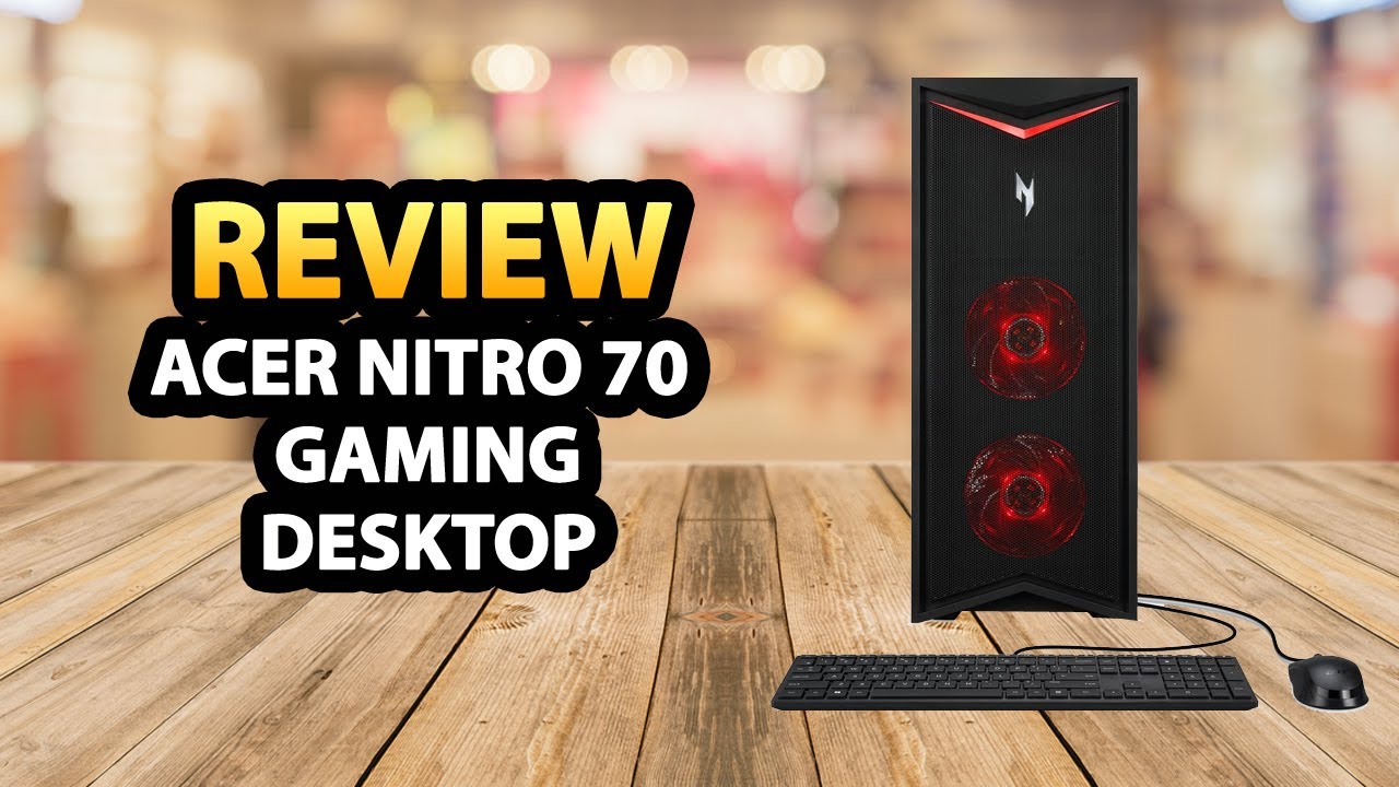 Acer Nitro 70 N70-130-UR13 Gaming Desktop Review - YouTube