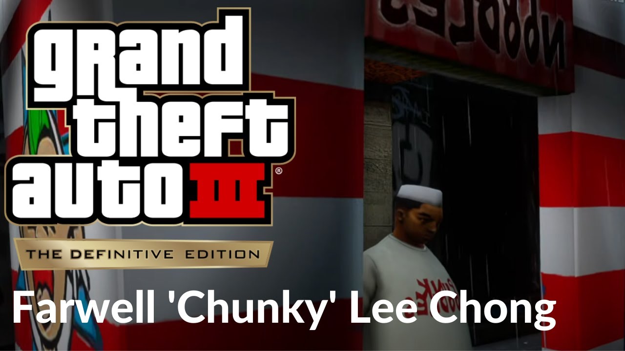 GTA 3 Definitive Edition - Farewell 'Chunky' Lee Chong (8th Mission ...
