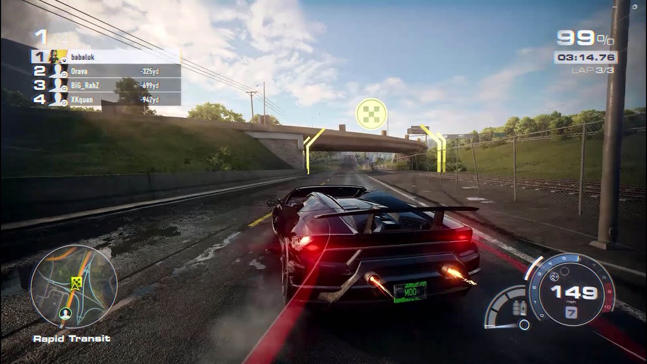 NFS Unbound S Class Lambo Performante Race Series - YouTube