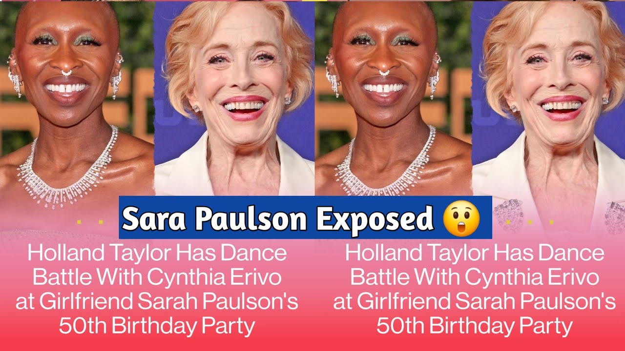 "Broadway stars rocked Sarah Paulson's 50th with epic dance battles and ...