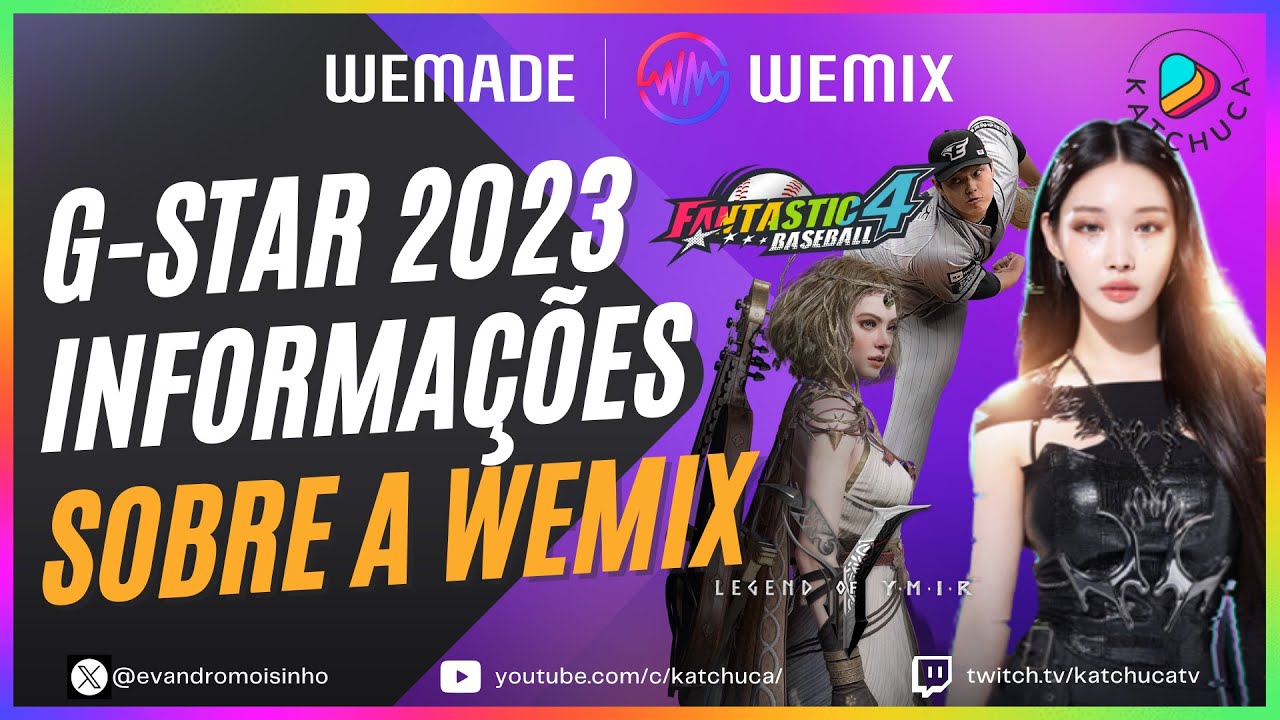 G-STAR 2023: Wemade tem LINE UP com 3 Games na WEMIX e muita Informação ...