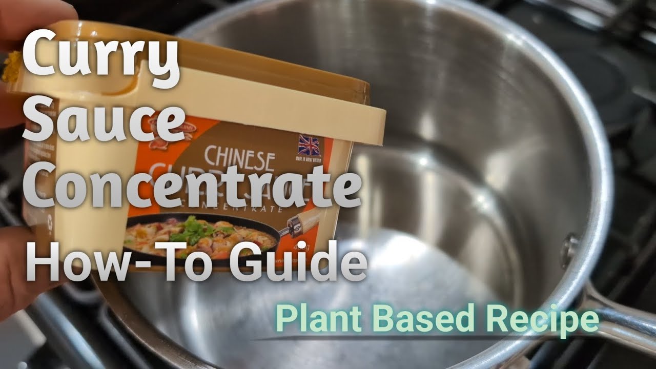 curry sauce concentrate - how-to guide - YouTube
