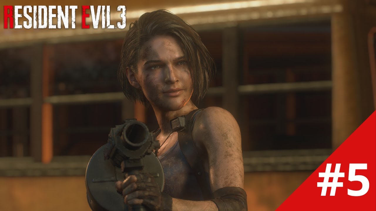 Nemesis 2nd Form! - Resident Evil 3 Gameplay Walkthrough Part 5 - YouTube